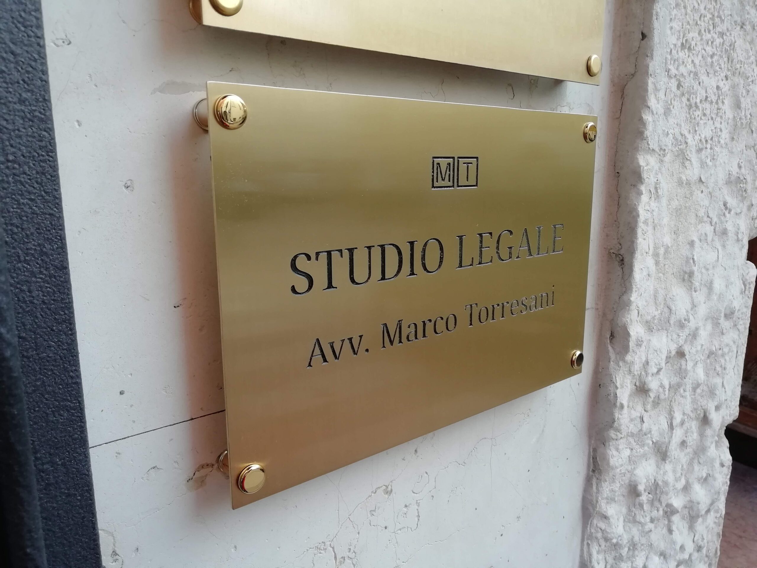 Targhe professionali | Studio 3A - Trento